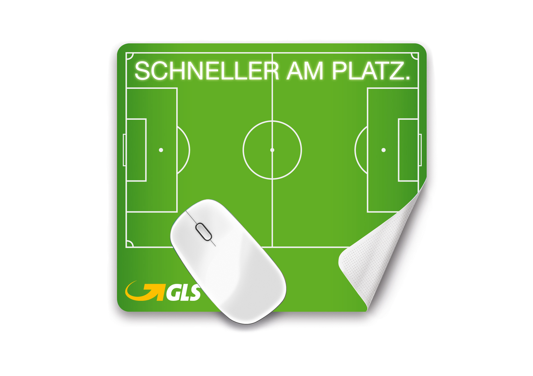 GripCleaner: Mousepad und Displaytuch in einem vollflächig bedruckt ...